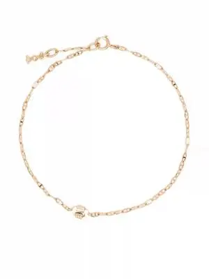 MARIA BLACK Yellow -tone Cable-link Chain Bracelet - Gold