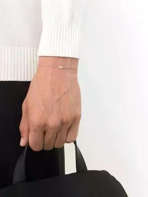 MARIA BLACK Yellow -tone Cable-link Chain Bracelet