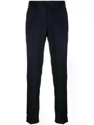 PT TORINO Low-rise Tapered Tailored Trousers