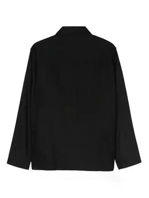 ANOTHER ASPECT 2.1 Silk Shirt - Black