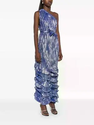 BARUNI Medinilla Maxi Dress - Blue