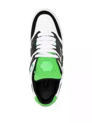 Philipp Plein Phantom Street Leather Sneakers