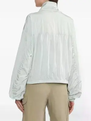 TOUT A COUP Lightweight Zip-up Jacket With Elasticated Details