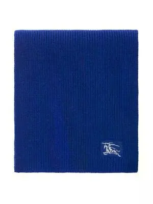 Burberry Ekd-embroidered Cashmere Scarf