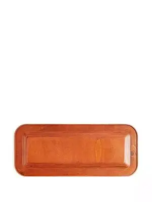 FORNASETTI Chiavi Gold And Rombi Tray - Black