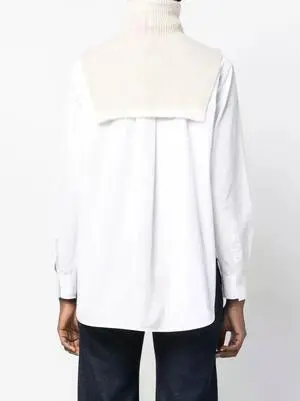BARRIE Cashmere Zip-up Collar