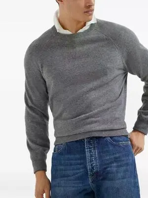 Brunello Cucinelli Cashmere Crew Neck Sweater