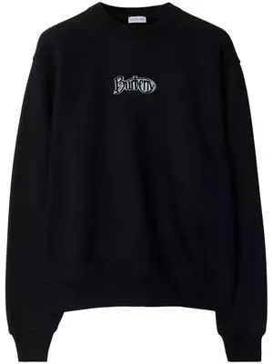 Burberry Logo Sweatshirt - Black