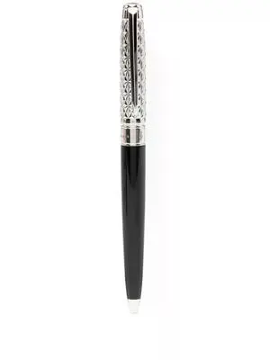S.t. Dupont Line D Eternity Ballpoint Pen - Silver
