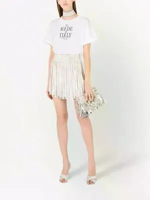 Dolce & Gabbana Fringed Clutch Bag