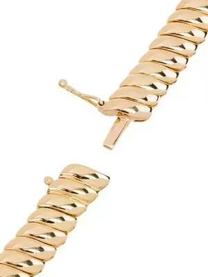 ANITA KO Zoe Link Necklace In 18k Yellow