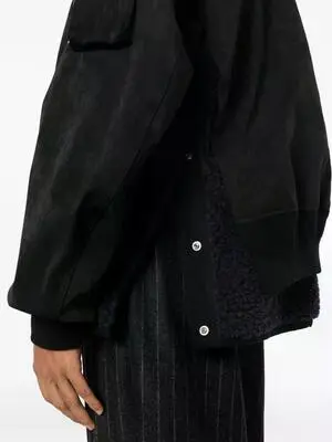 Sacai Layered Band-collar Bomber Jacket