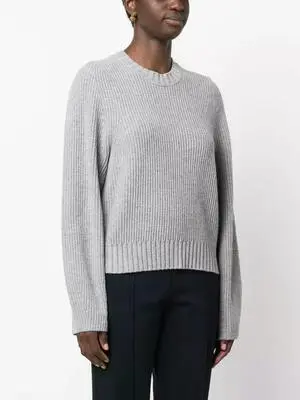 Dorothee Schumacher Ribbed-knit Crew Neck Sweatshirt
