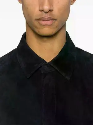 Emporio Armani Suede Shirt Jacket