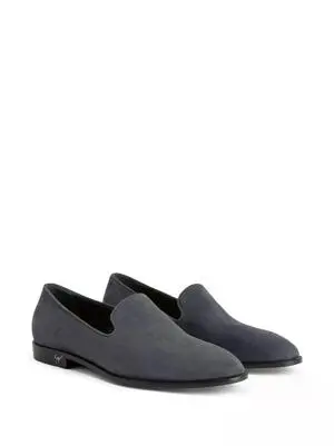 GIUSEPPE ZANOTTI Gatien Suede Loafers - Grey