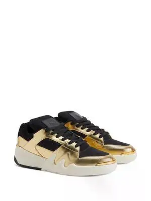 GIUSEPPE ZANOTTI Talon Leather Sneakers - Black