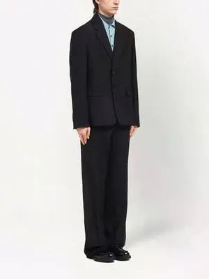 Prada Single-breasted Blazer - Black