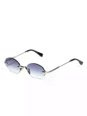 JOHN DALIA Marshall Sunglasses - Silver
