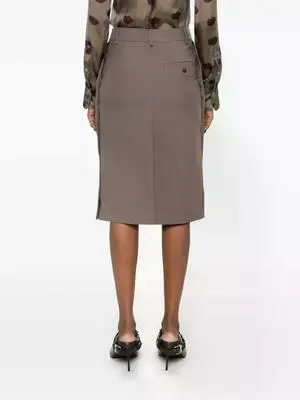 Stella McCartney Midi Skirt With Stud Detailing