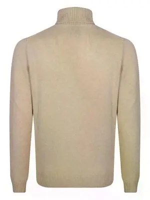 CENERE GB Roll Neck Jumper - Neutrals