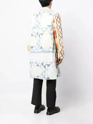 BETHANY WILLIAMS Double-breasted Patchwork Coat