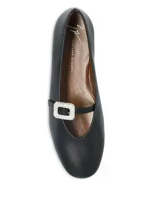 GIUSEPPE ZANOTTI Georgia Buckle Ballet Flats