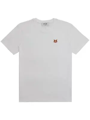PELO FOUNDATION Dog Appliqué T-shirt - White