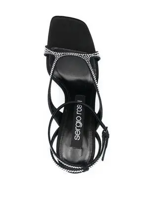SERGIO ROSSI Crystal-embellished Sandals