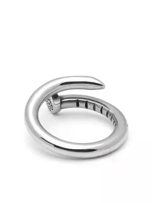 NIALAYA JEWELRY Engraved Nail Ring