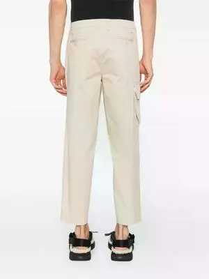 Neil Barrett Almond Beige Skinny Trousers