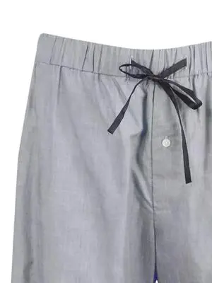 FLEUR DU MAL Poplin Pants - Grey