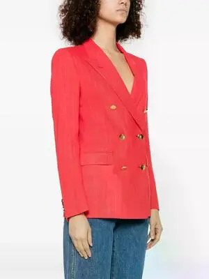 Tagliatore Double-breasted Blazer - Red