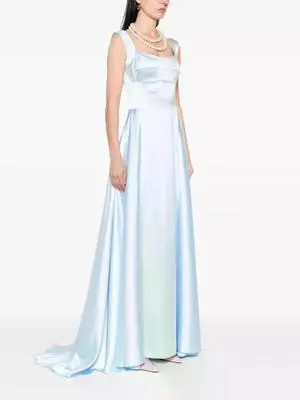 ATU BODY COUTURE Satin Maxi Dress
