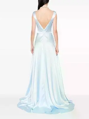 ATU BODY COUTURE Satin Maxi Dress