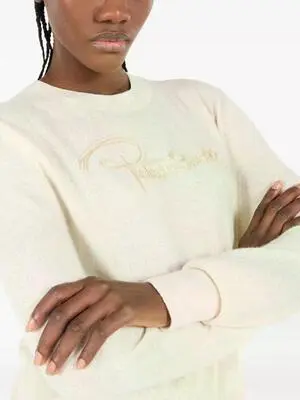 Roberto Cavalli Embroidered Logo Sweater