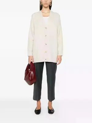 Vince V-neck Cardigan In Wool Blend