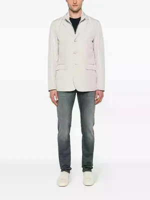 Herno Byron Layered Single-breasted Blazer - Neutrals