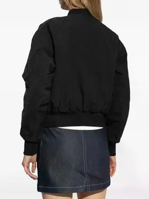 A.p.c. Bomber Jacket With Embroidered Logo