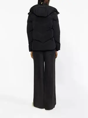 Woolrich Hooded Puffer Jacket With Engraved Detail