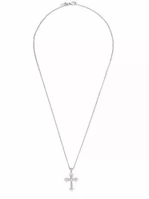 Emanuele Bicocchi Fleury Cross Pendant Necklace