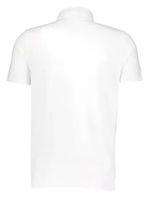 Majestic Filatures Short-sleeve Organic-cotton Polo Shirt - White