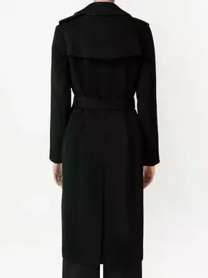 Burberry Kensington Cashmere Trench Coat