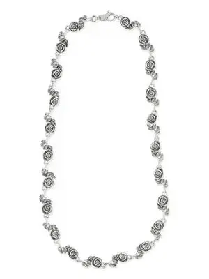Emanuele Bicocchi Multi-roses Necklace - Silver