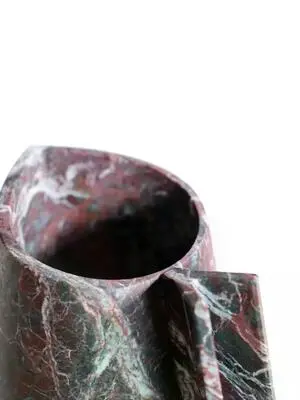EDITIONS MILANO Marble Asymmetric Jug - Red