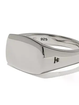 Tom Wood Michael Engraved Detail Ring