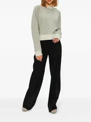 Victoria Beckham Boat-neck Sweatshirt - Grey