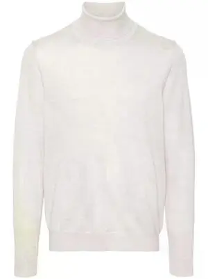 J. Lindeberg Kaden Merino Wool Sweater - Neutrals