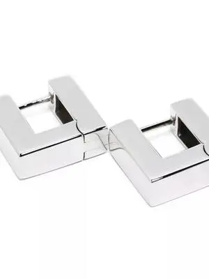 Tom Wood Square Small Hoop Earrings
