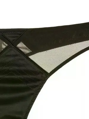 FLEUR DU MAL Top Stitch Thong