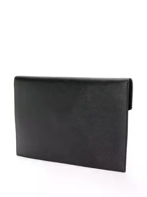 Saint Laurent Medium Uptown Logo-plaque Clutch